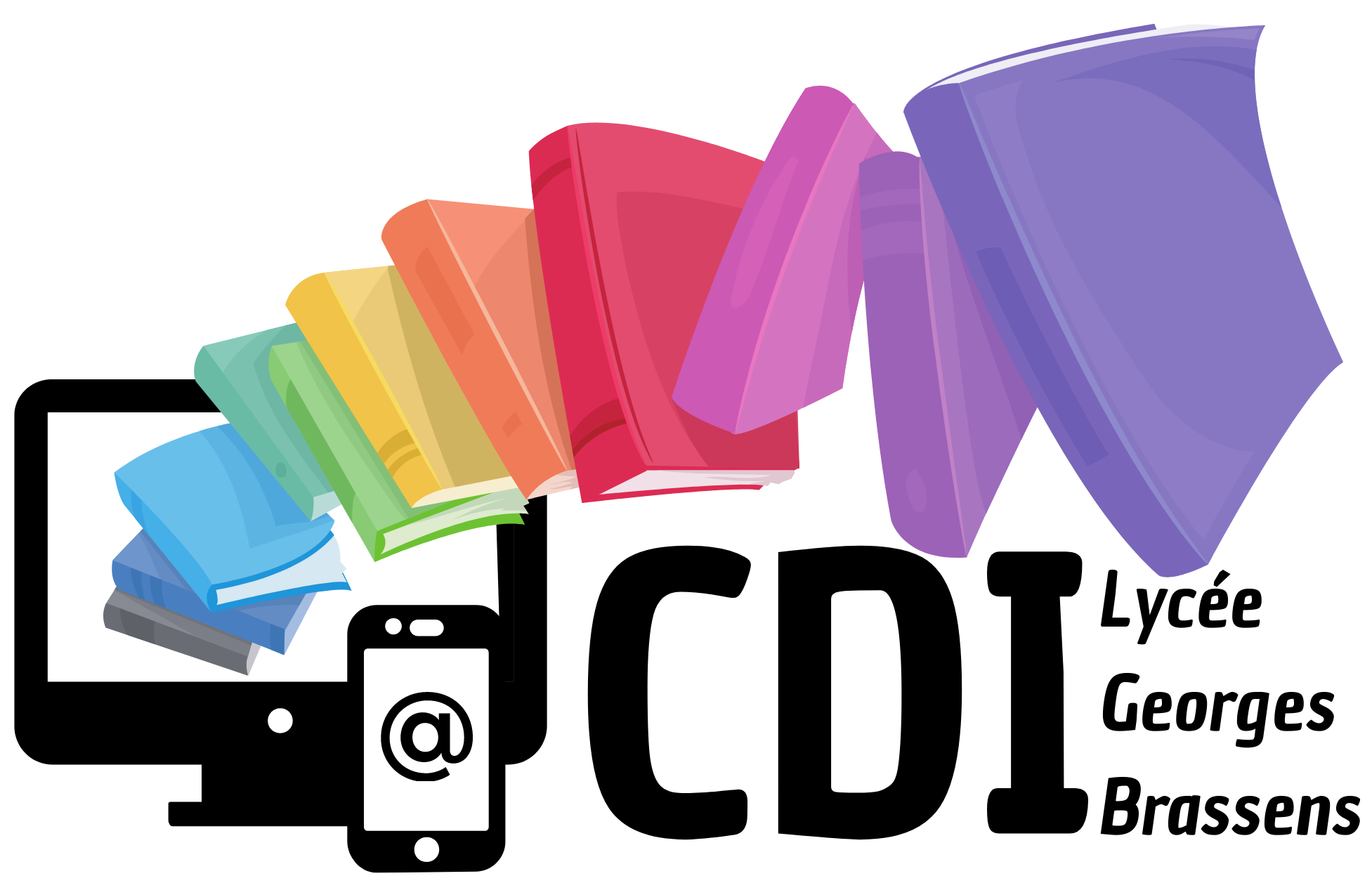 LOGO CDI Lycée Georges Brassens - Lycée Georges Brassens